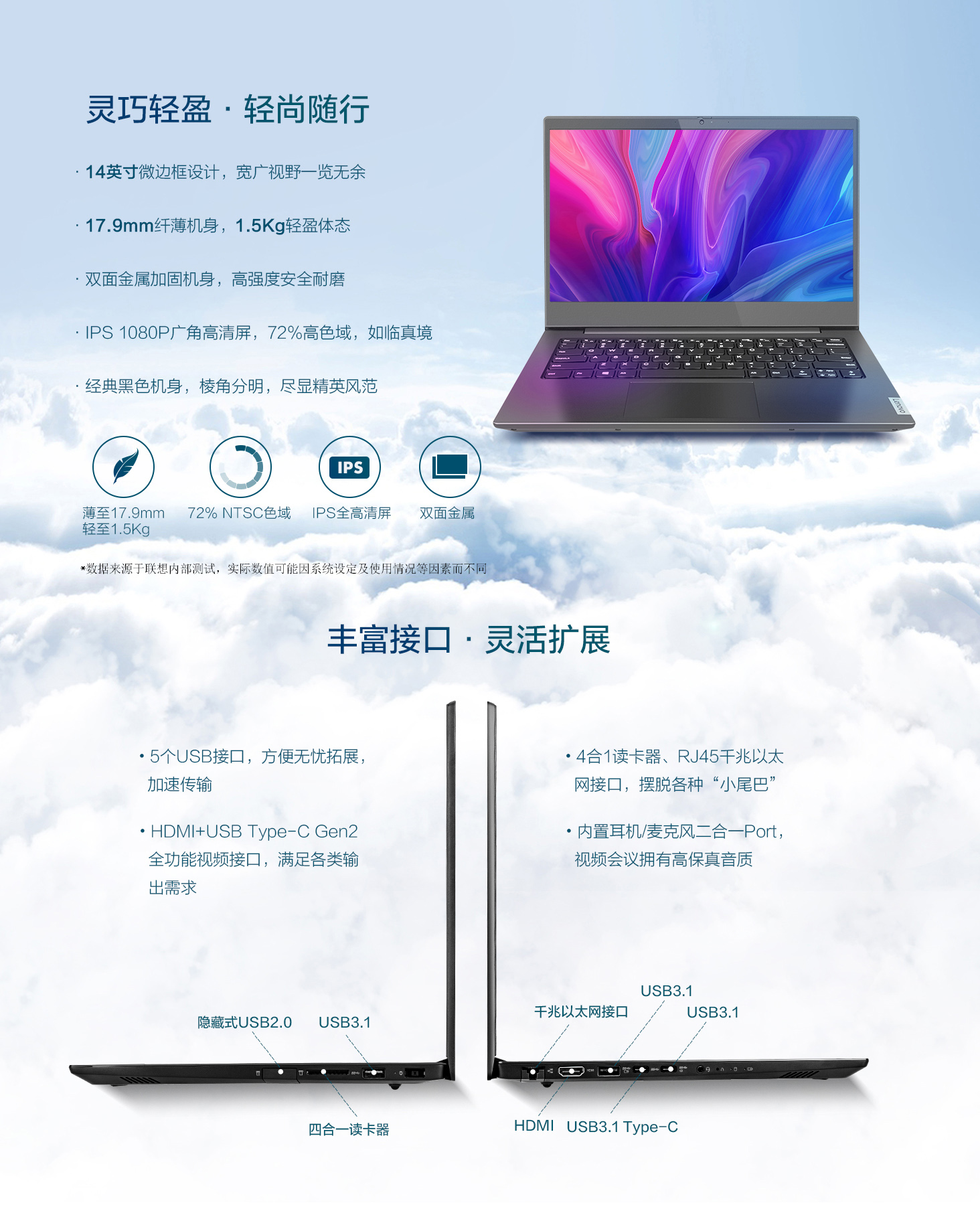 联想/lenovo K4e-ITL 昭阳K4 14寸笔记本电脑 - 兆纬商城