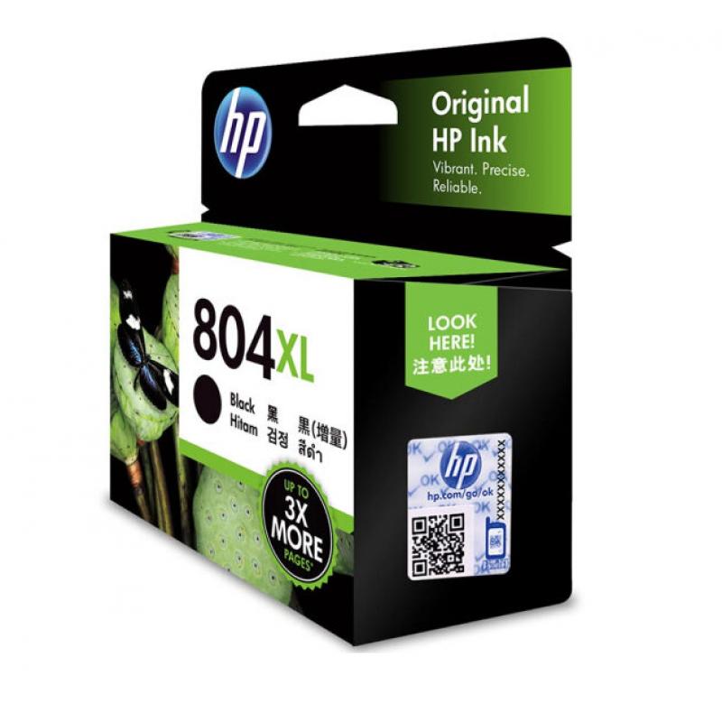 惠普/HP T6N12AA 804XL 黑色墨盒（适用于HP ENVY Photo 6220 /HP ENVY Photo 6222 ） - 兆纬商城