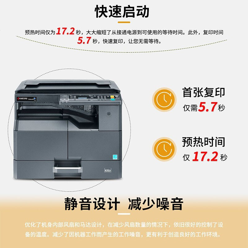 京瓷/Kyocera TASKalfa 2020数码黑白复印机双面器+双面送稿器套机 - 兆纬商城
