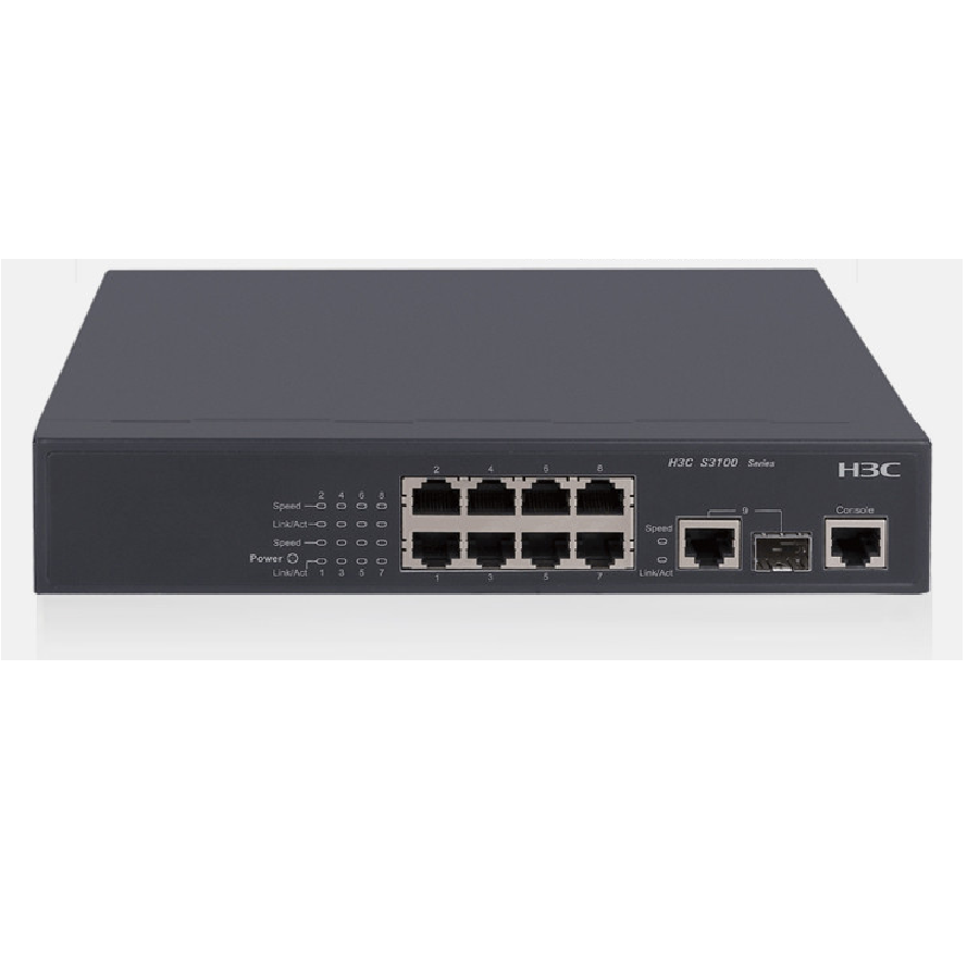 华三/H3C S3100V2-8TP-SI 交换设备 - 兆纬商城