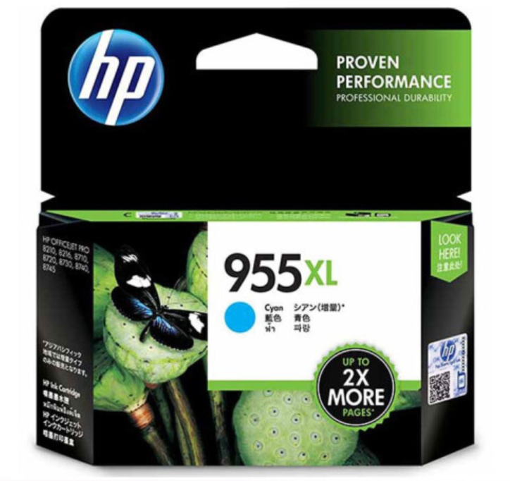 惠普/HP L0S63AA 955XL 高容墨盒青色 (适用8210 8216 8710 8720 8730 7720 7730 7740 ...