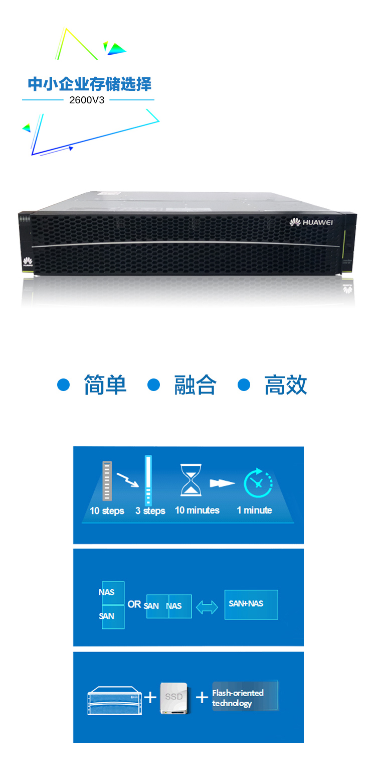 华为/HUAWEI OceanStor 2600 V3 共享磁盘阵列存储 - 兆纬商城