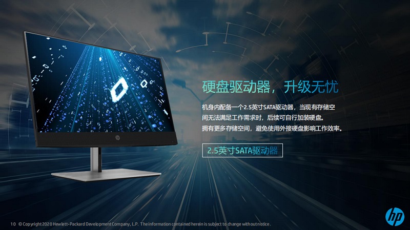 惠普/HP ProOne 400 G5 23.8-in All-in-One-Q701100005A（I5-9500T/4G/1TB/无光驱 ...